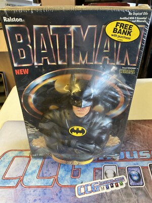 Batman Cereal with Free Bank 1989 Keaton Sealed **CCGHouse** | eBay