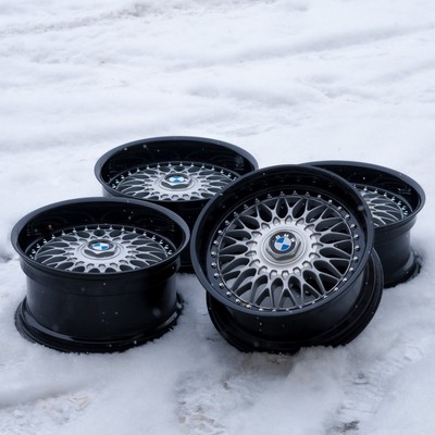 BMW E39 E31 E32 E34 17" inch OEM STAGGERED Genuine BBS Factory Mag ...