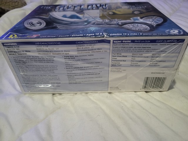 2010 Discontinued Revell 4294 1/25 Ed “big Daddy” Roth Outlaw Model Kit ...