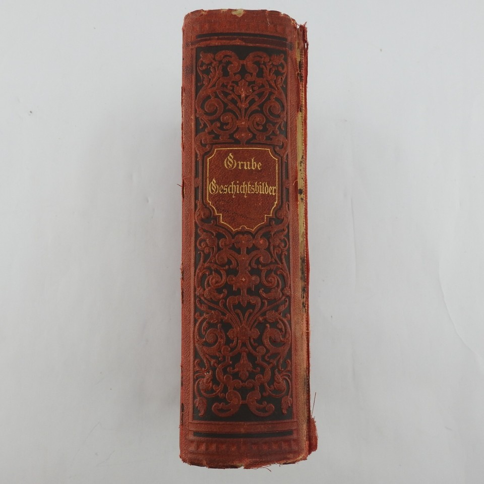 Antique German 1892 History Character Pictures HB Illustrated in GERMAN ...