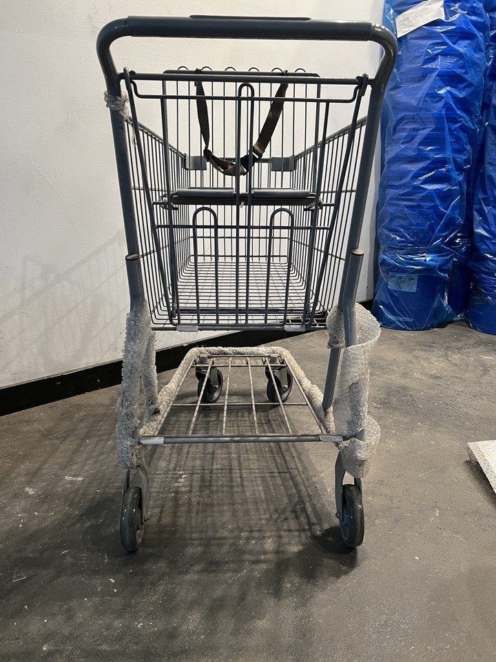 Shopping Cart On Wheels - Large Plastic - Large Wire - Small Wire | eBay