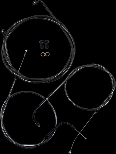 LA 15-17in Midnight Std Handlebar Controls Kit Iron 883 09-22 | eBay