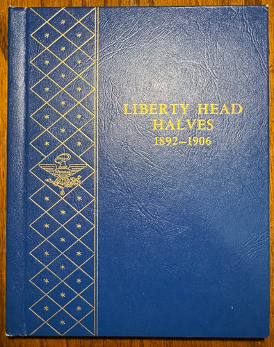 Whitman 1892-1906 Liberty Head (Barber) Half Dollar Coin Album #9420 | eBay