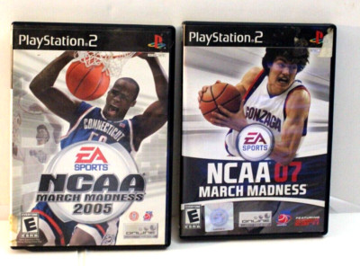 NCAA March Madness 07 And NCAA March Madness 05 PlayStation 2 PS2 ...