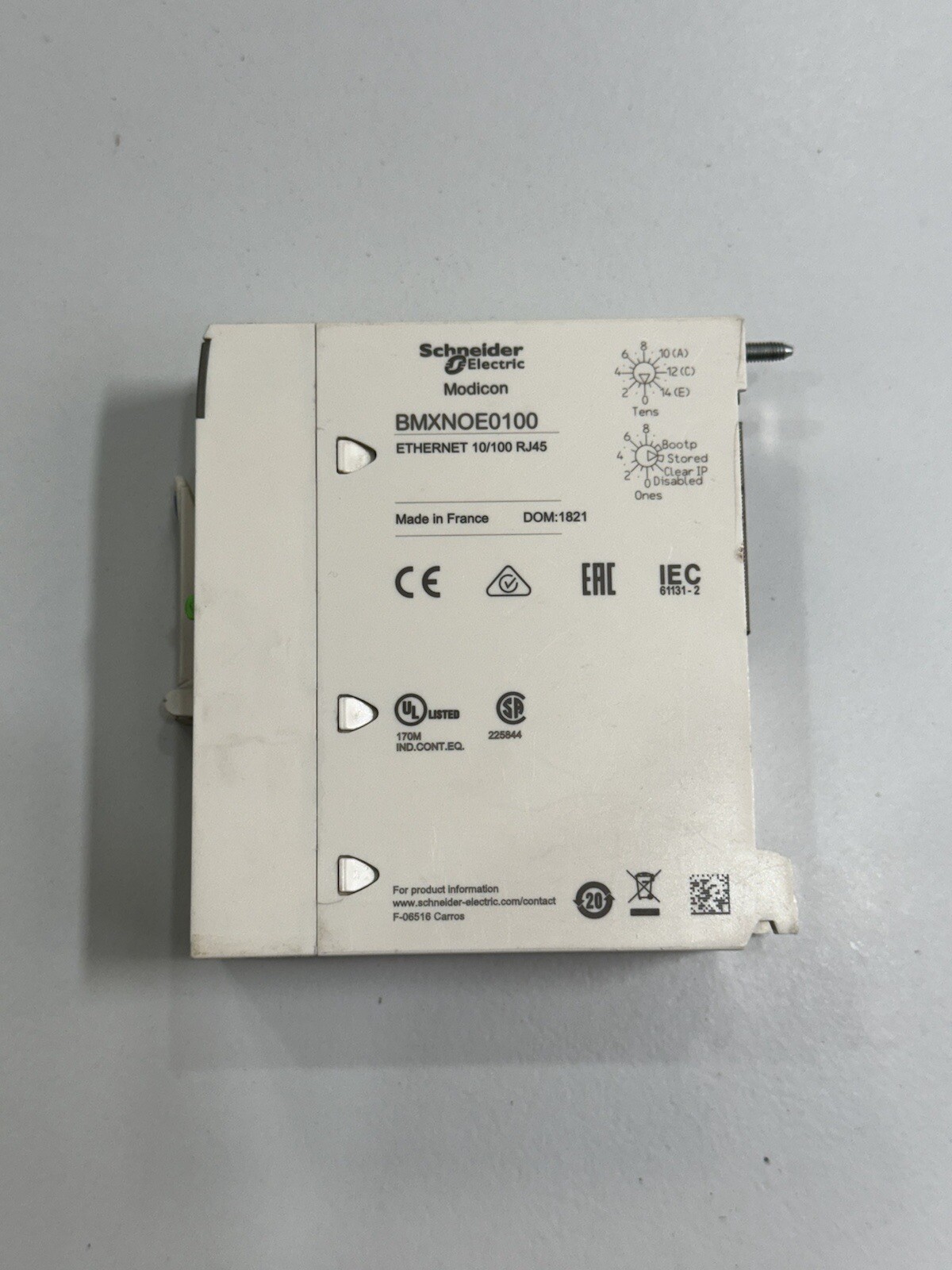 Schenider BMXNOE0100 / bmx noe 0100 ; Ethernet 10/100 RJ 45 | eBay