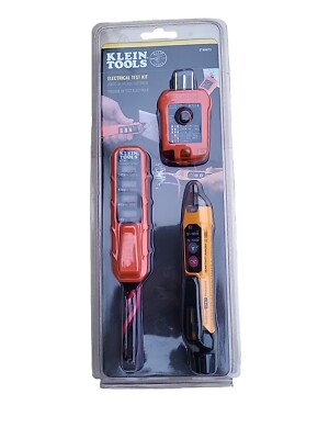 NEW Klein Tools ET45KIT3 3-Piece AC/DC Voltage and Outlet Tester Tool ...