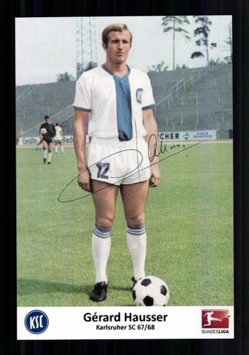 Gerard Hausser Karlsruher SC 1967-68 Foto Original Signiert+ A 233037 ...