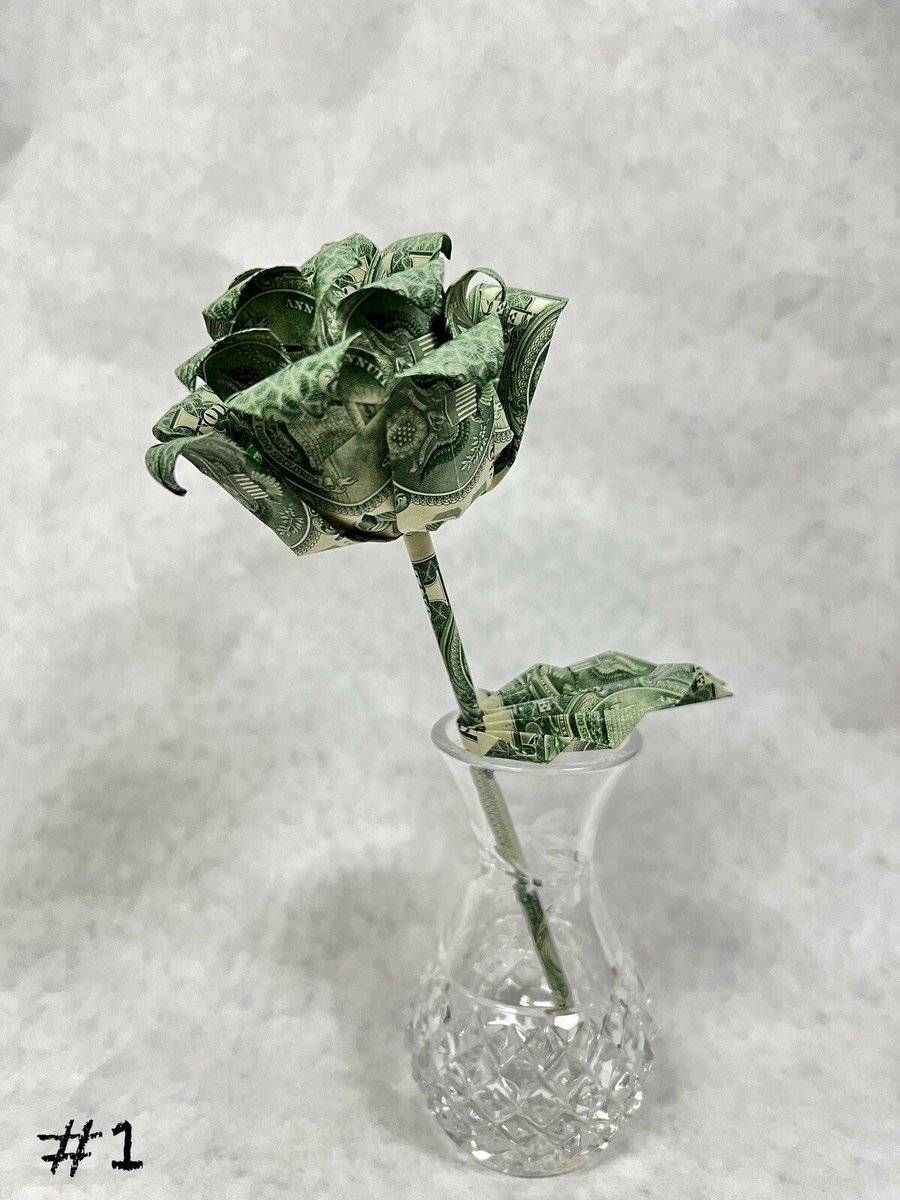 Money Rose Origami