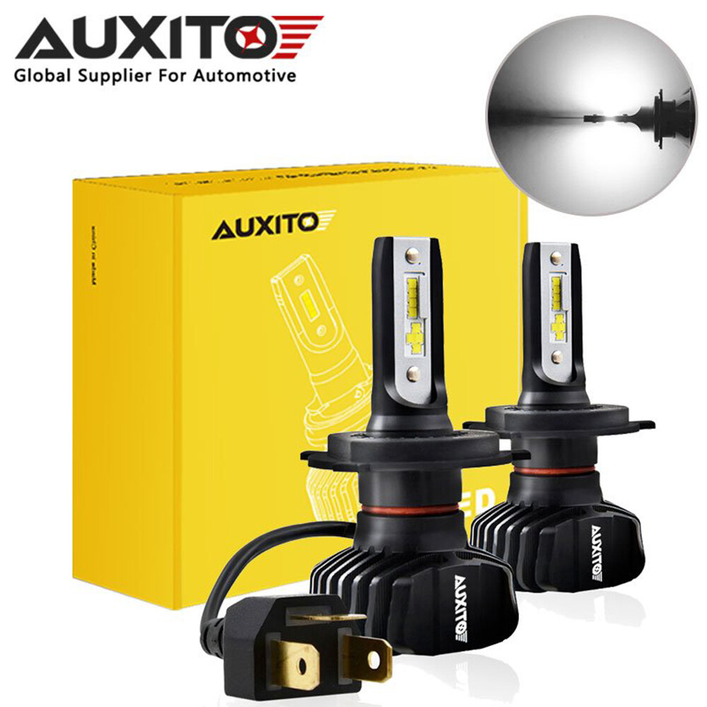 2x H4 LED Headlight Bulbs Lamp Kit Car 6500K Globes High Low Beam ...