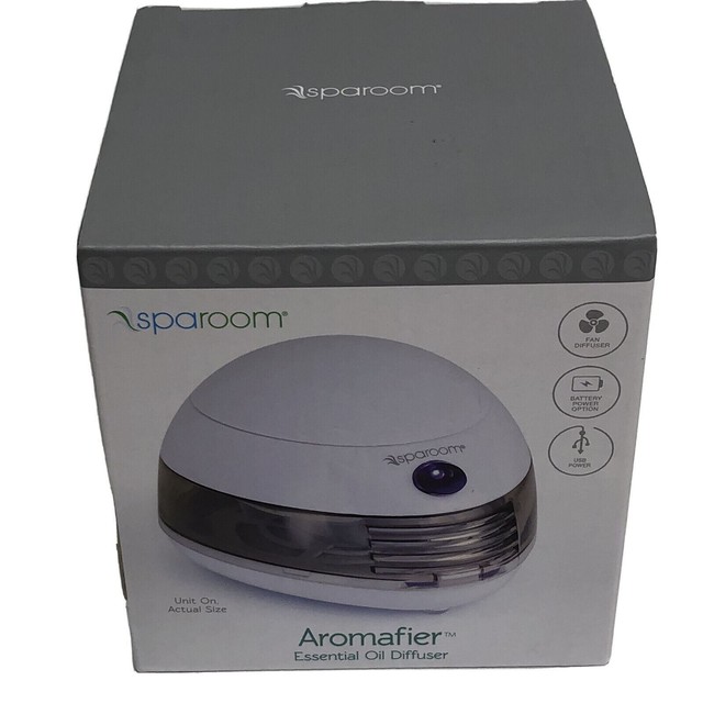 SpaRoom Aromafier Portable Essential Oil Diffuser White USB for sale ...