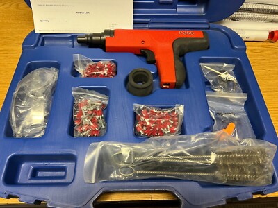 Powers Fasteners P3500 Powder Driven Tool w/ case-Powder Actuated ...