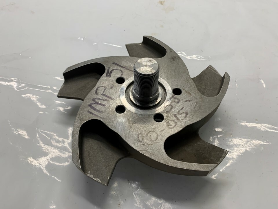 Durco Impeller 3x2-10 Mark III, Group 2 Part# 36862 Material: CD4M Size ...