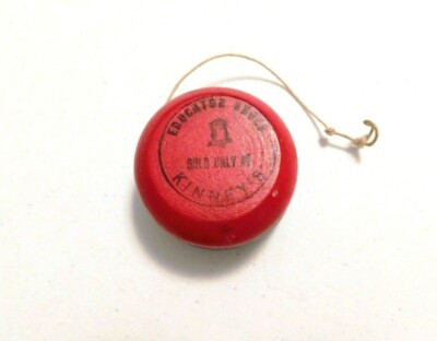 Vintage 1950s Wood Yo-yo, Advertising Educator Shoes at Kinney’s | eBay