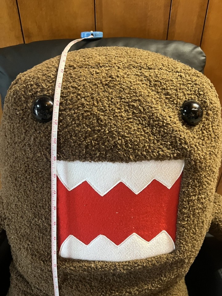 Domo Kun 1998-2010 24 Inch Plush Official Licensed Stuffed Toy ...