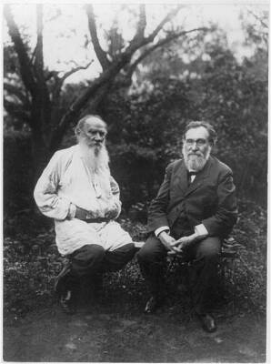Lev Nikolaevich Tolstoi,1828-1910,Ilya Ilyich Mechnikov,Russian ...
