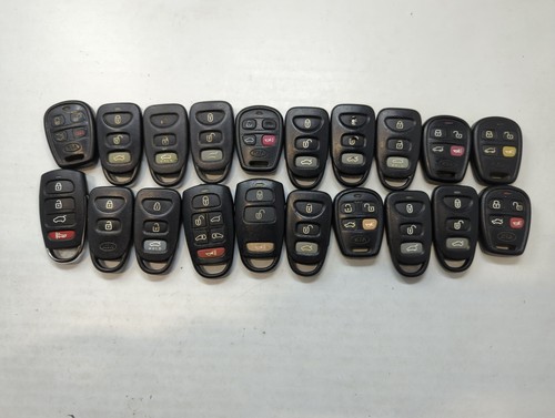 Lot of 20 Kia Keyless Entry Remote Fob MIXED FCC IDS MIXED PART NUMBERS ...