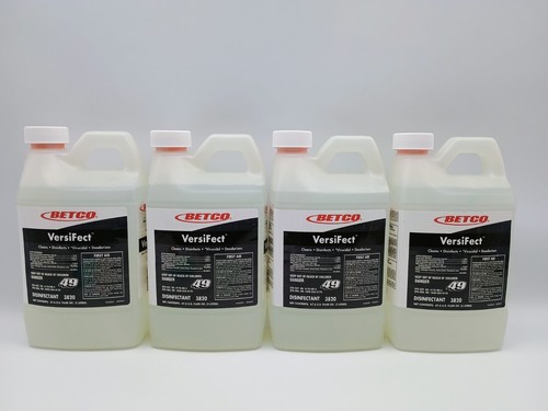 Betco FastDraw #49 Versifect Cleaner/Disinfectant #382 4 Bottles ...