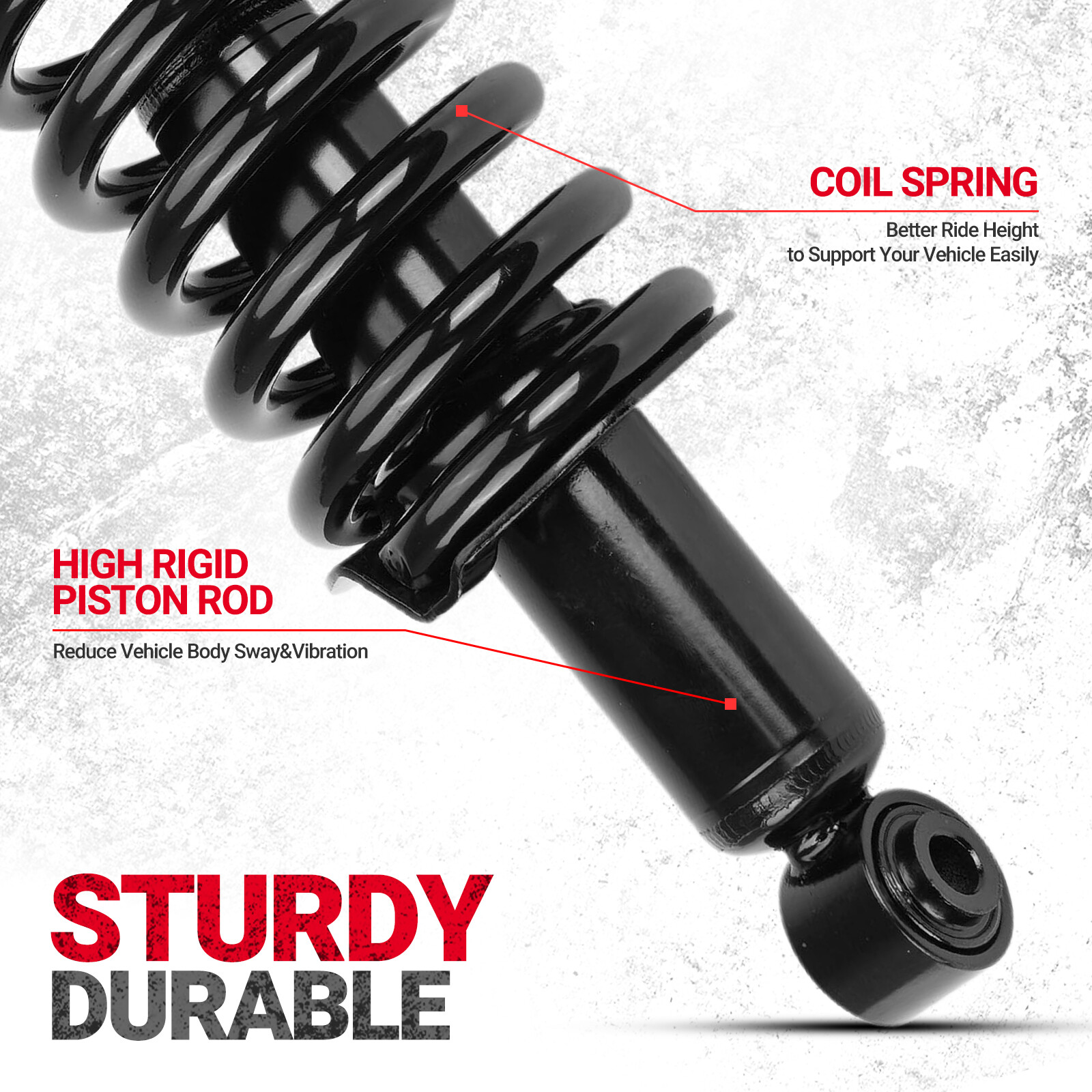 2pc Front Shocks Struts Absorbers For Nissan Pathfinder 2005 2006 2007 ...