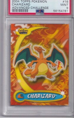 Pokemon 2004 TOPPS Charizard Advanced Challenge PSA 9 (578) | eBay