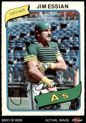 1980 O-Pee-Chee #179 Jim Essian Athletics 7 - NM | eBay