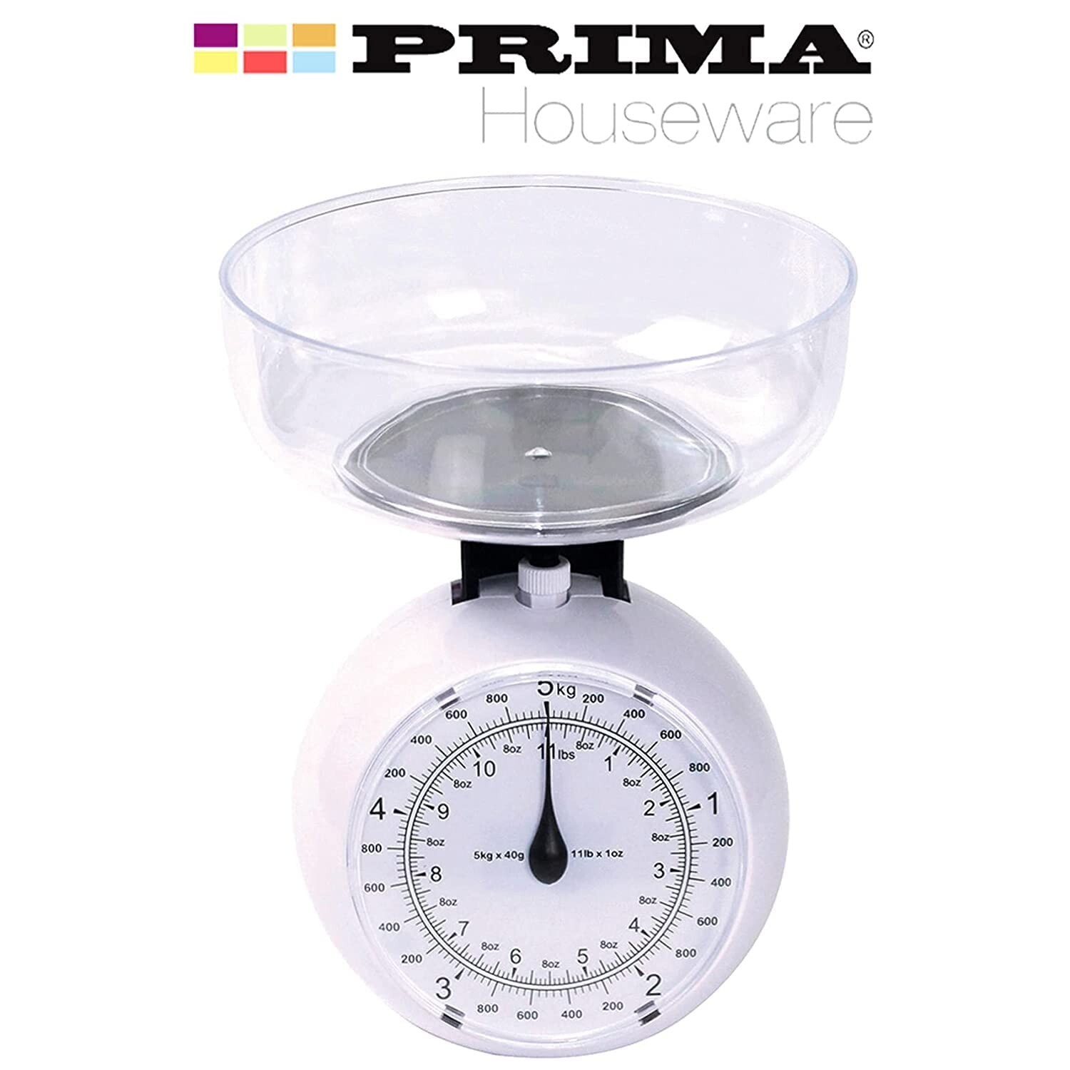 5KG KITCHEN SCALE WEIGHING COOKING FOOD WEIGHT ROUND MECHANICAL KITCHEN ...