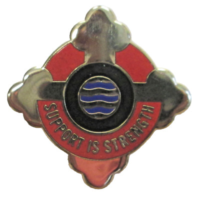 42d TRANSPORTATION BATTALION " Unit Crest" US Army - SUPPORT IS ...