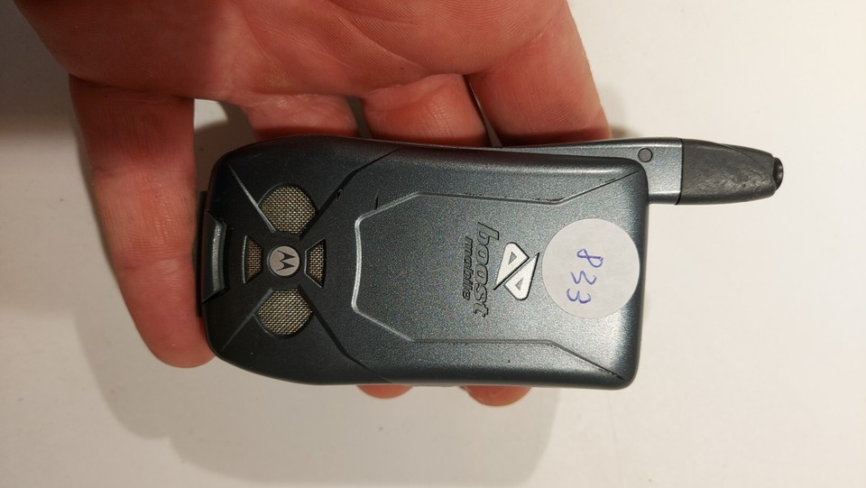 833.Motorola i855 Very Rare - For Collectors - Locked Boost Network | eBay
