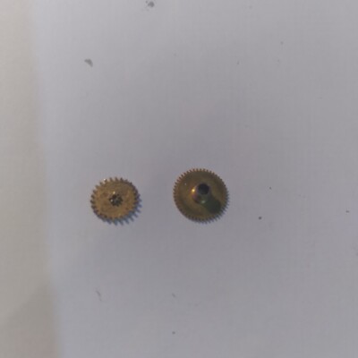 HAMPDEN 18 SIZE POCKETWATCH HOUR WHEEL & MINUTE WHEEL B28#24 | eBay