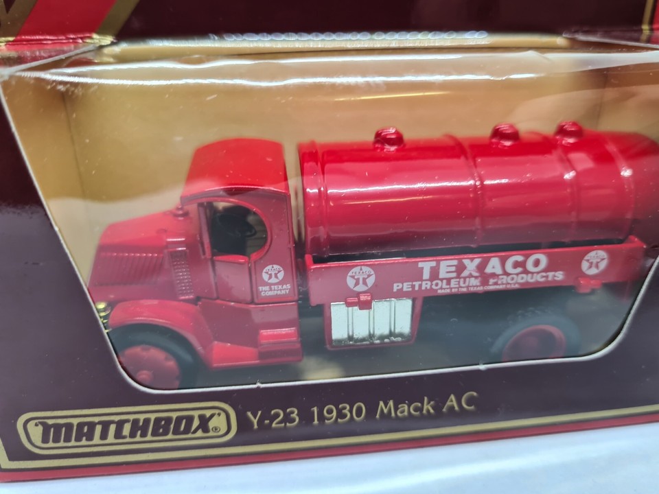 Matchbox Models Of Yesteryear - 1930 Tanker Y-23 Mack AC TEXACO NEW ...