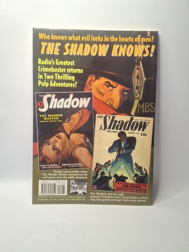 The Shadow #4: The Murder Master and The Hydra by Maxwell Grant ...