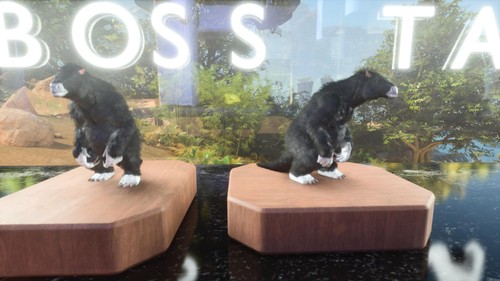 ARK ASCENDED PVE OFFICIAL PAIR BABY MEGATHERIUM OREO HIGH STATUS MELEE ...