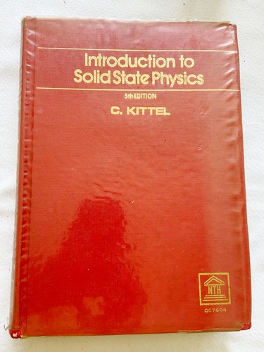 1976 HC Introduction to solid state physics 9780471490241| eBay