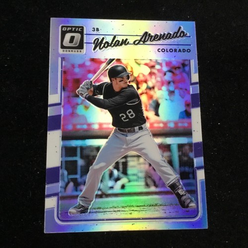 2017 Panini Donruss Optic Holo #94 Nolan Arenado Colorado Rockies | eBay