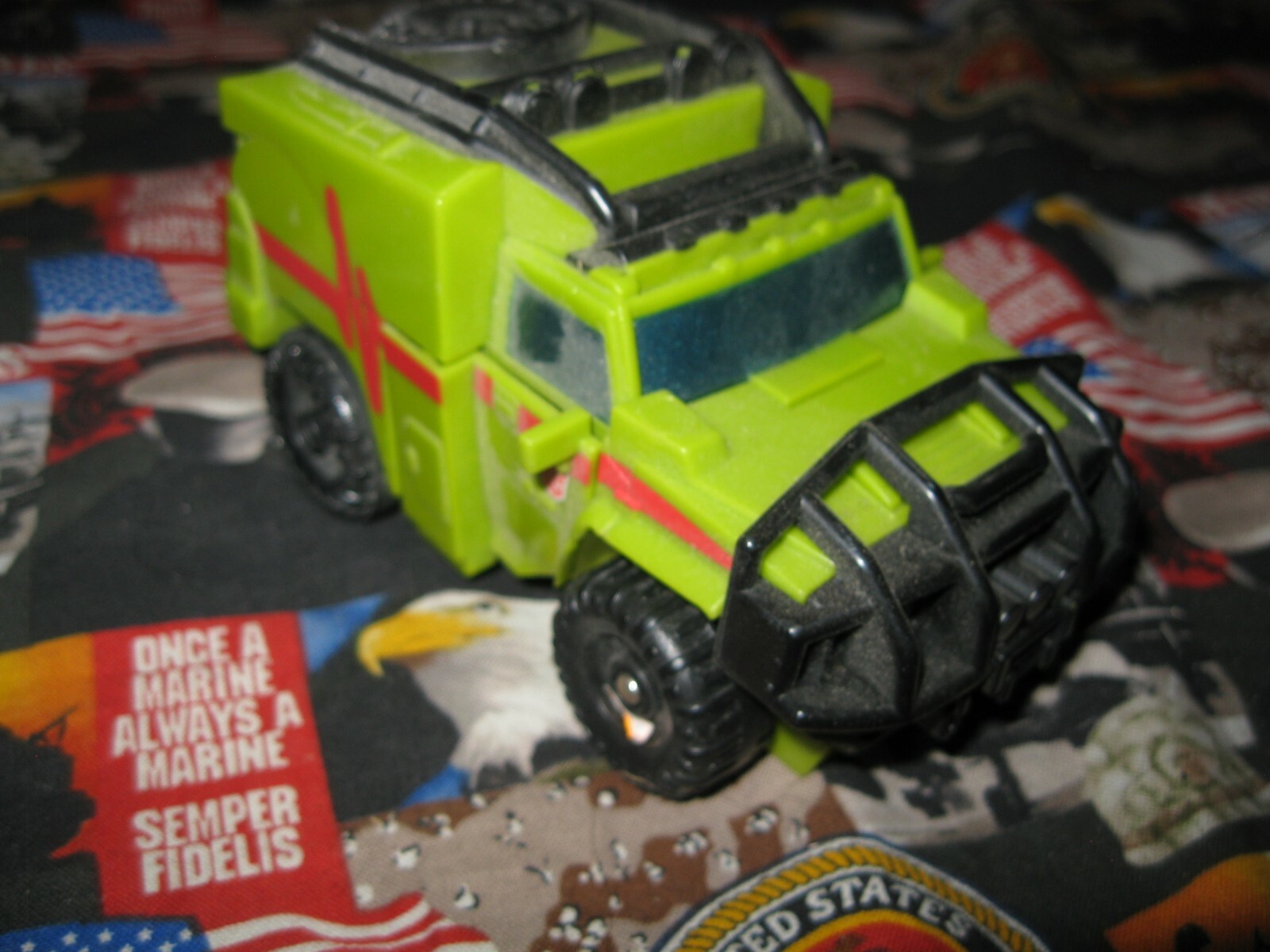 2006 Transformer Hummer H2 Autobot Ratchet Cyber Slammers Hasbro Figure ...