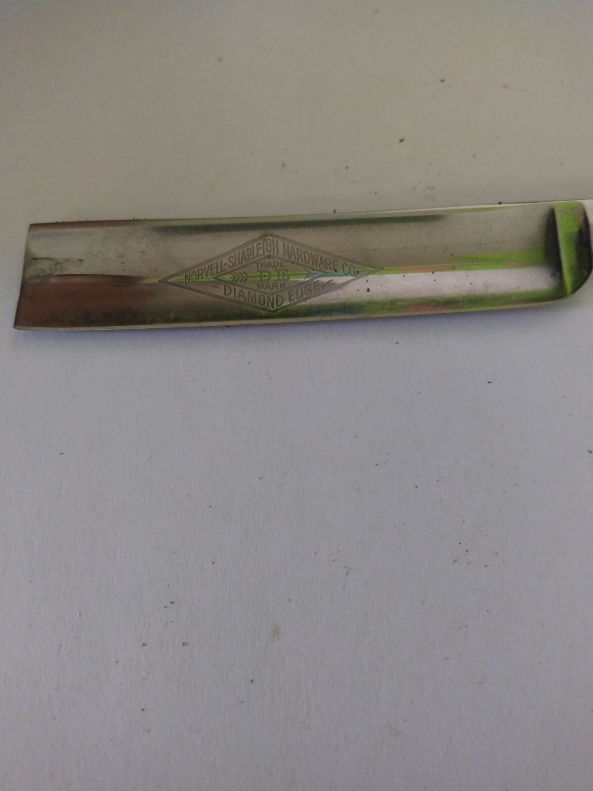 Norvell-shapleigh E Hdwe.Co Diamond Edge Straight Razor | eBay