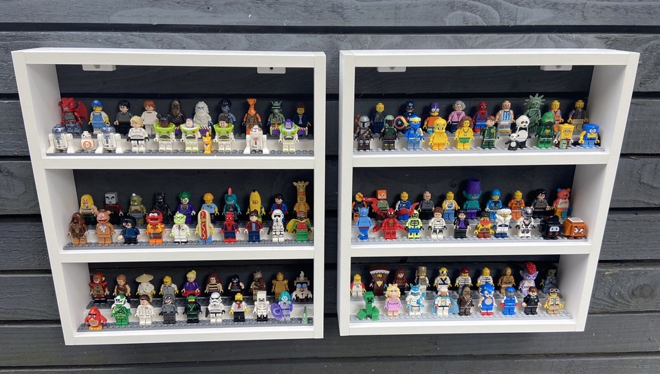 Lego Mini Figure Stand / Display Unit / Shelf | eBay UK