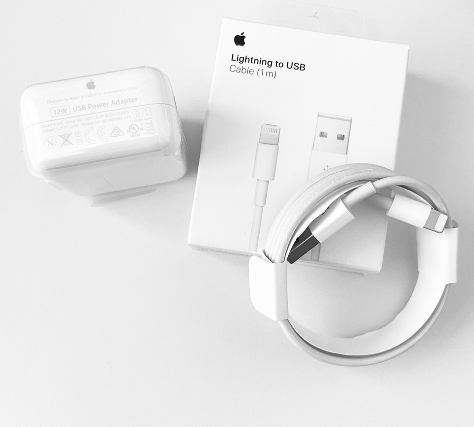 OEM Original Genuine Apple iPhone Charger iPhone X XR 8 7 Plus 6s 6 11 ...