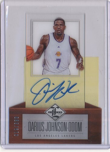 2012/13 PANINI LIMITED DARIUS JOHNSON/ODOM AUTOGRAPH 019/399 | eBay