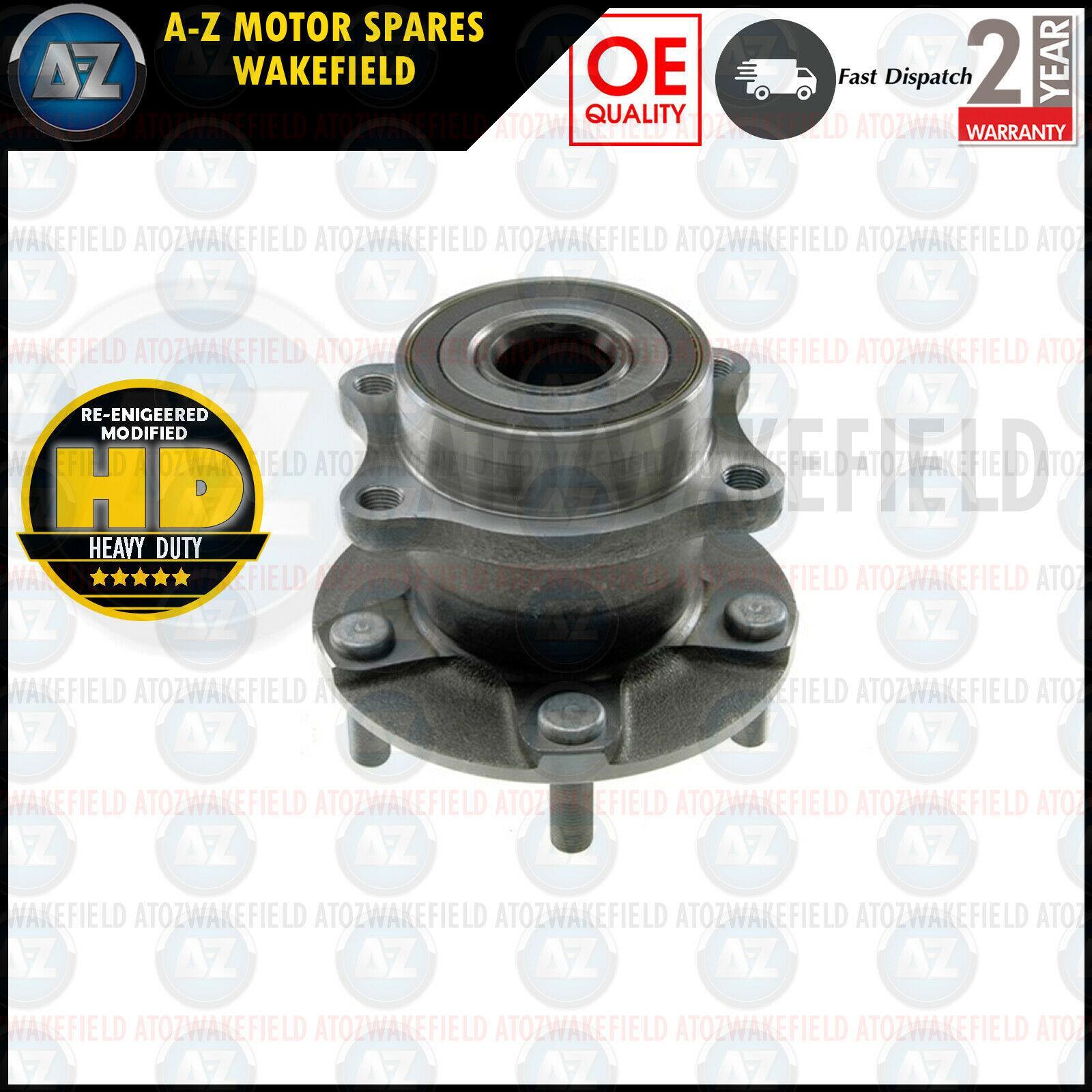 FOR SUBARU IMPREZA STI WRX 2008- REAR AXLE WHEEL BEARING HUB NEW 28473 ...
