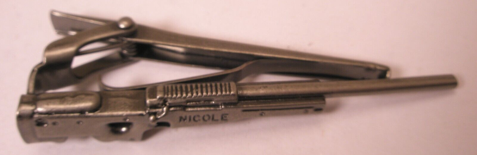 NICOLE Sniper Rifle MODERN Tie Bar Clip match competition 50 calibre ...
