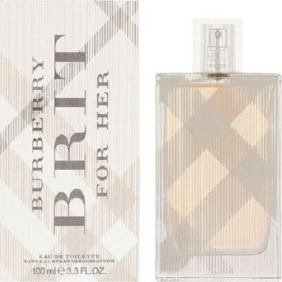 Burberry Brit For Her Eau de Toilette 100ml - NEW 3614226905253 | eBay UK