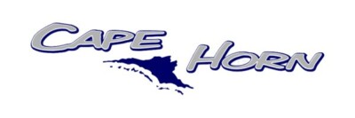 Cape Horn Decal Sticker Boat Logo Emblem 2 Color OE | Silver & Navy ...
