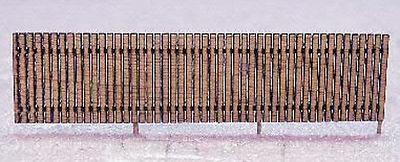 SECURITY FENCE HO Scale Model Railroad Structure Unpainted Laser Kit ...
