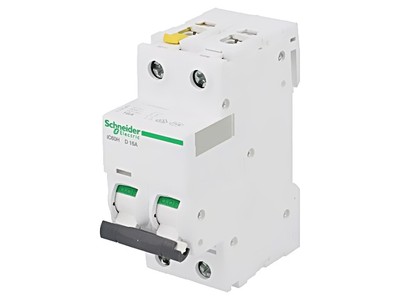 A9F04240 Overcurrent switch 400VAC lNominal: 40A Pole: 2 for DIN rail ...