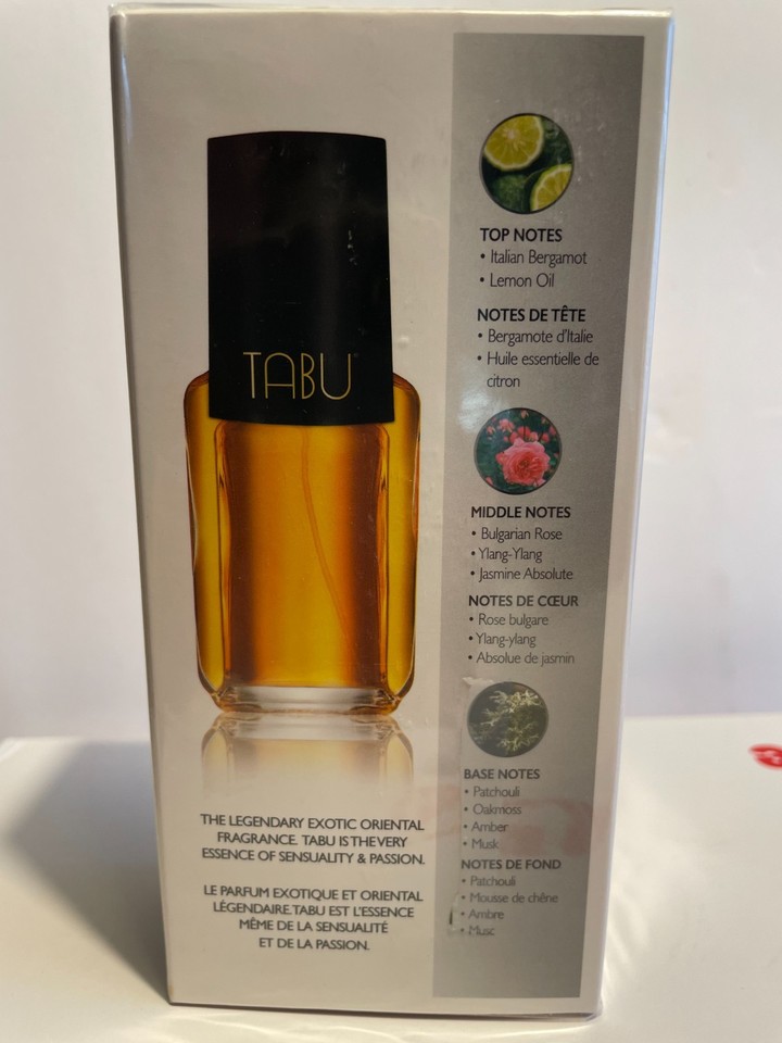 TABU by Dana Eau De Cologne Spray 3.0 fl oz. NEW in Box ~ Sealed ~FREE ...