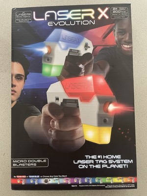 Laser X Evolution Micro Double Blasters Laser Tag Gaming Experience 2 ...