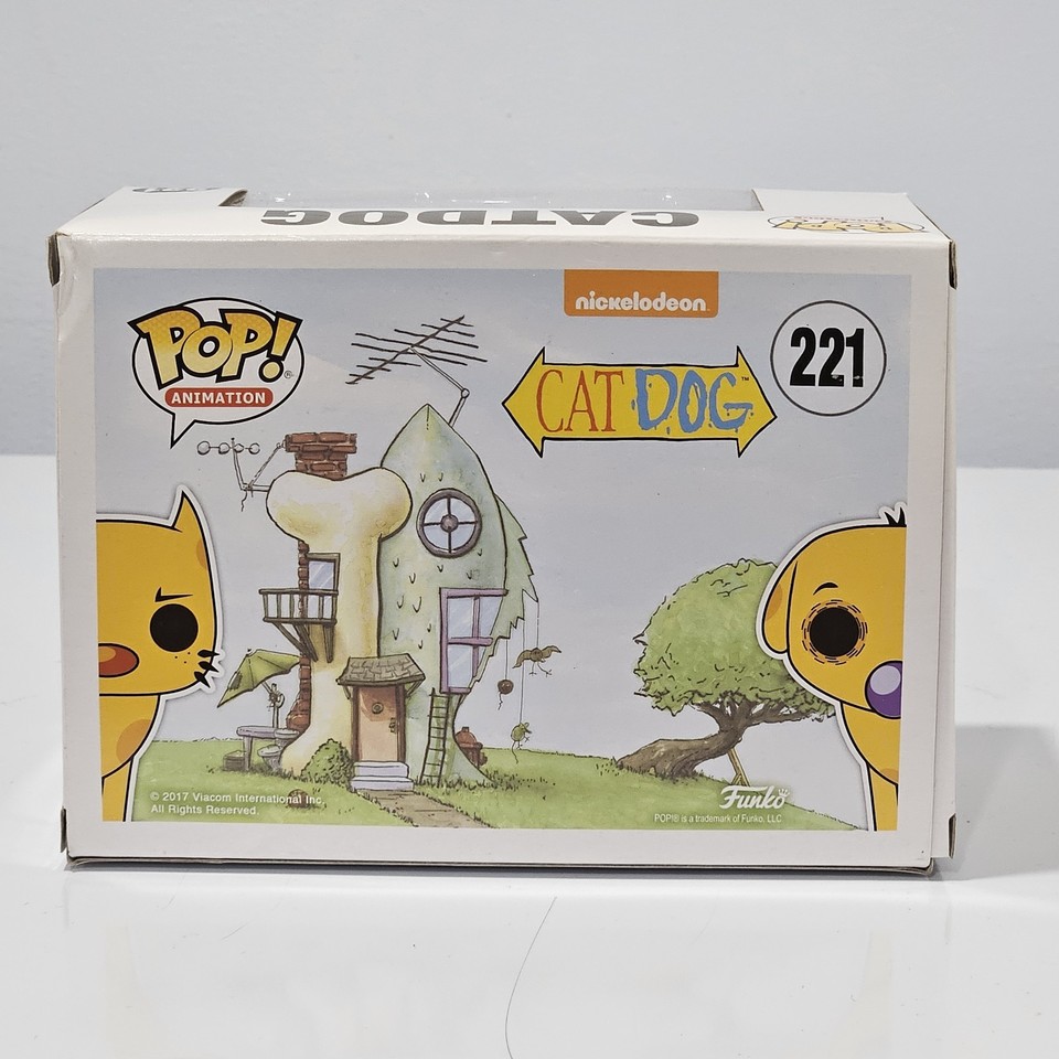 Funko POP! Nickelodeon - Catdog Animation - #221 Pop Vinyl Figure | eBay
