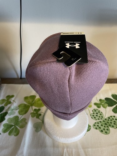 Under Armour Women's Size OSFM Mauve Beanie Hat | eBay