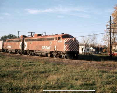 CP Canadian Pacific #1400 EMD FP7A, November 1971, 8x10 Archival ...