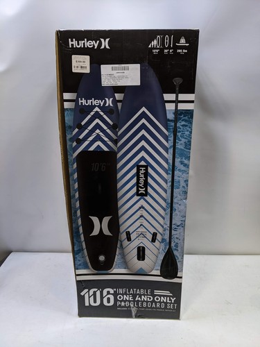 HURLEY ONE AND ONLY 10'6" INFLATABLE STAND UP PADDLE BOARD | eBay